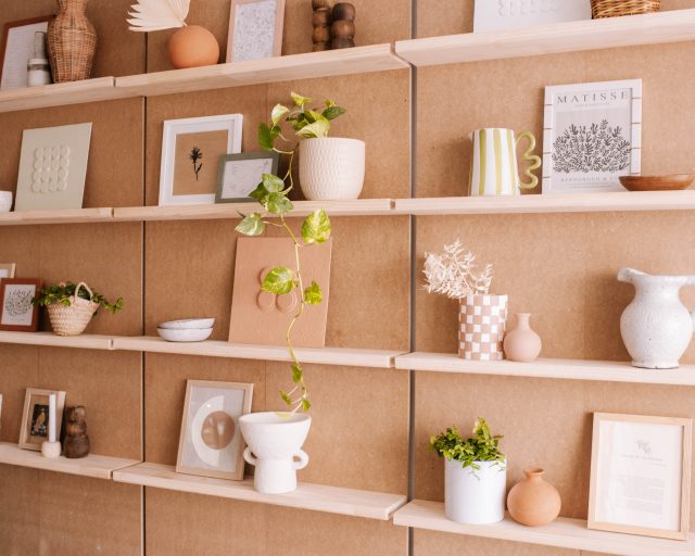 How I Built My Open Shelving System | Collective Gen