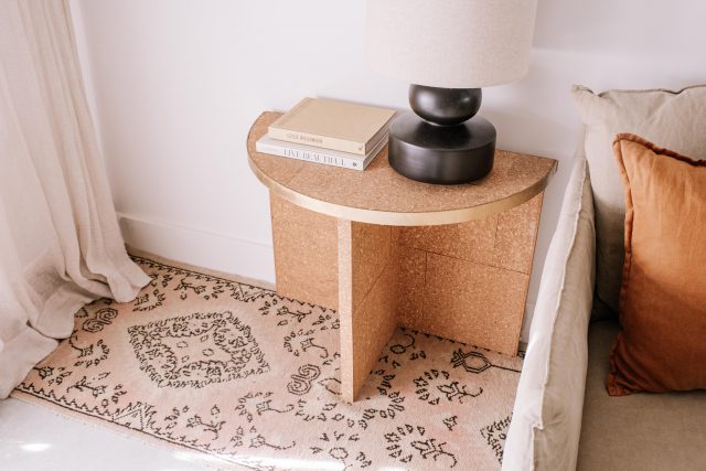 How To Make An Upcycled Cork Side Table! | Collective Gen